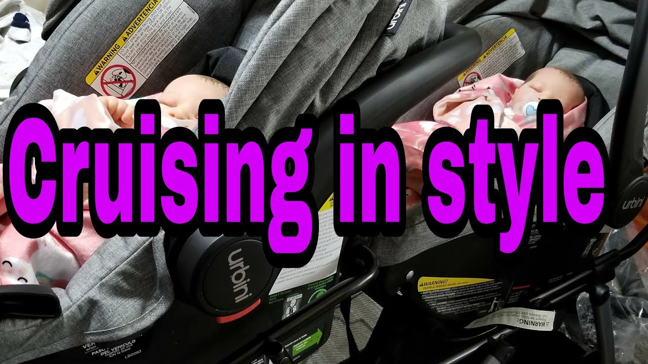 Twins New Stroller! Realistic Reborn Baby Twin Dolls - YouTube