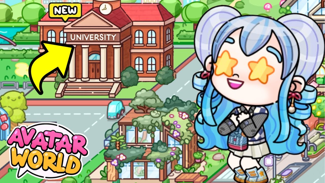⭐UPDATE NOW! UNLOCK NEW UNIVERSITY!? 🤩 AVATAR WORLD SECRETS - YouTube