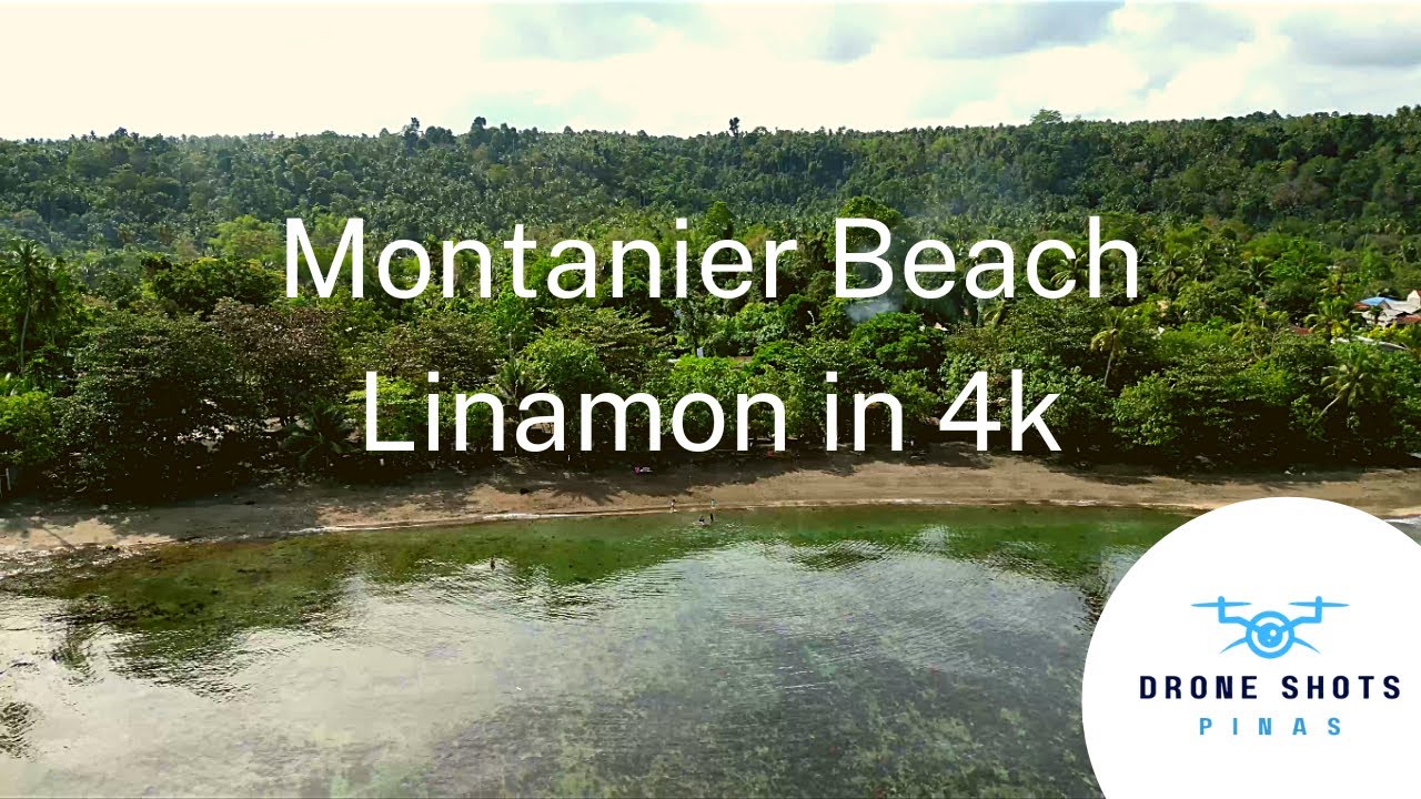 [4k] Montanier Beach Linamon Lanao del Norte - Aerial Videography ...