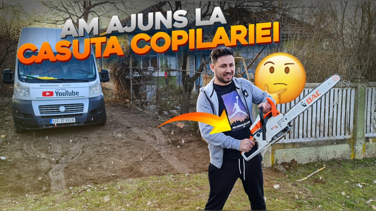 AM ÎNCEPUT PROIECTUL CASUTA COPILĂRIEI ⚡Ionut Ghita - YouTube