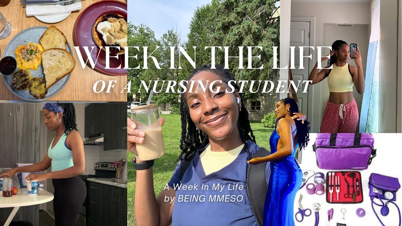 WEEK IN THE LIFE OF A NURSING STUDENT | Exam Prep | Accelerated Nursing ...