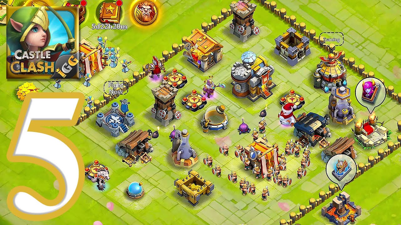 Castle Clash: World Ruler - Gameplay Walkthrough Episode 5 (iOS ...