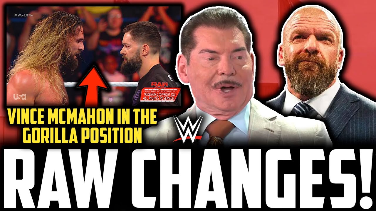 WWE Vince McMahon RAW CHANGES Revealed | Vince McMahon In Gorilla At RAW | Bloodline HUGE ...