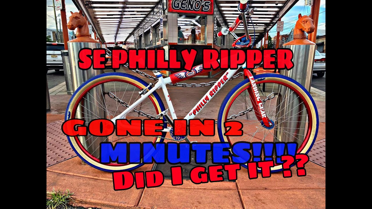 SE BIKES PHILLY RIPPER BMX SELLS OUT IN LESS THAN 2 MINUTES!!! Did I ...