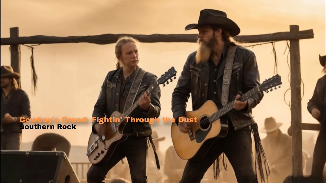 Cowboy's Creed: Fightin' Through the Dust (Lyric) - New Country Songs ...