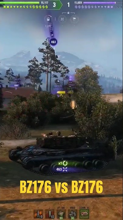 bz176 vs bz176 #wot - YouTube