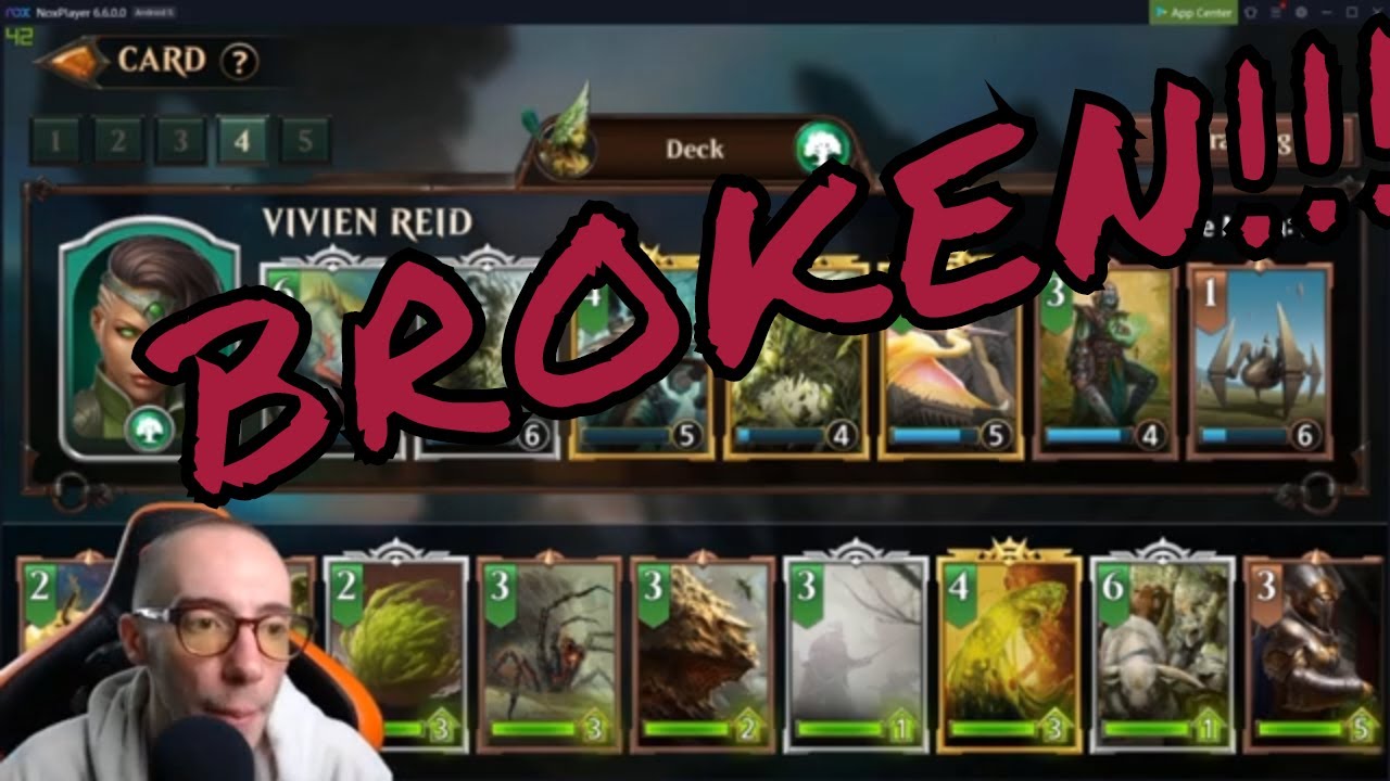 My Vivien Deck is BROKEN! Magic Manastrike - YouTube