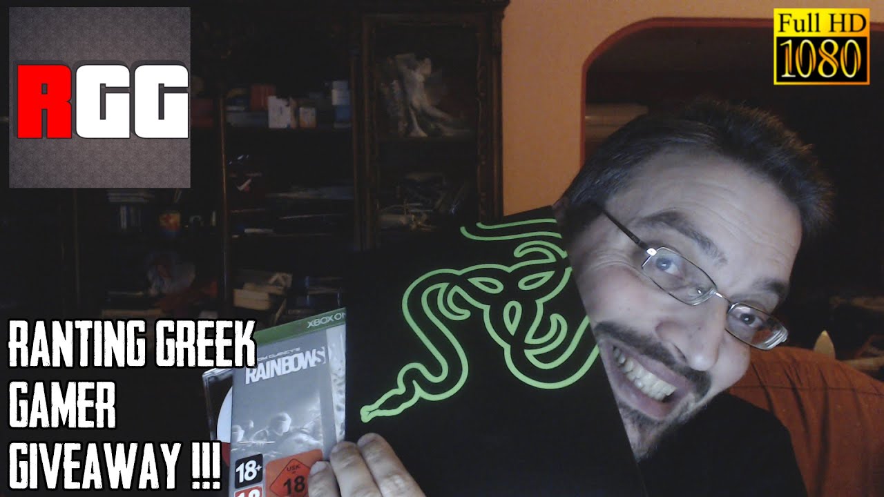 RANTING GREEK GAMER's - GIVEAWAY!!! - YouTube