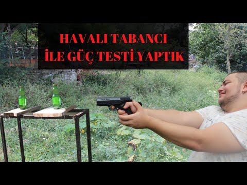 HAVALI TABANCA İLE GÜÇ TESTİ YAPTIK