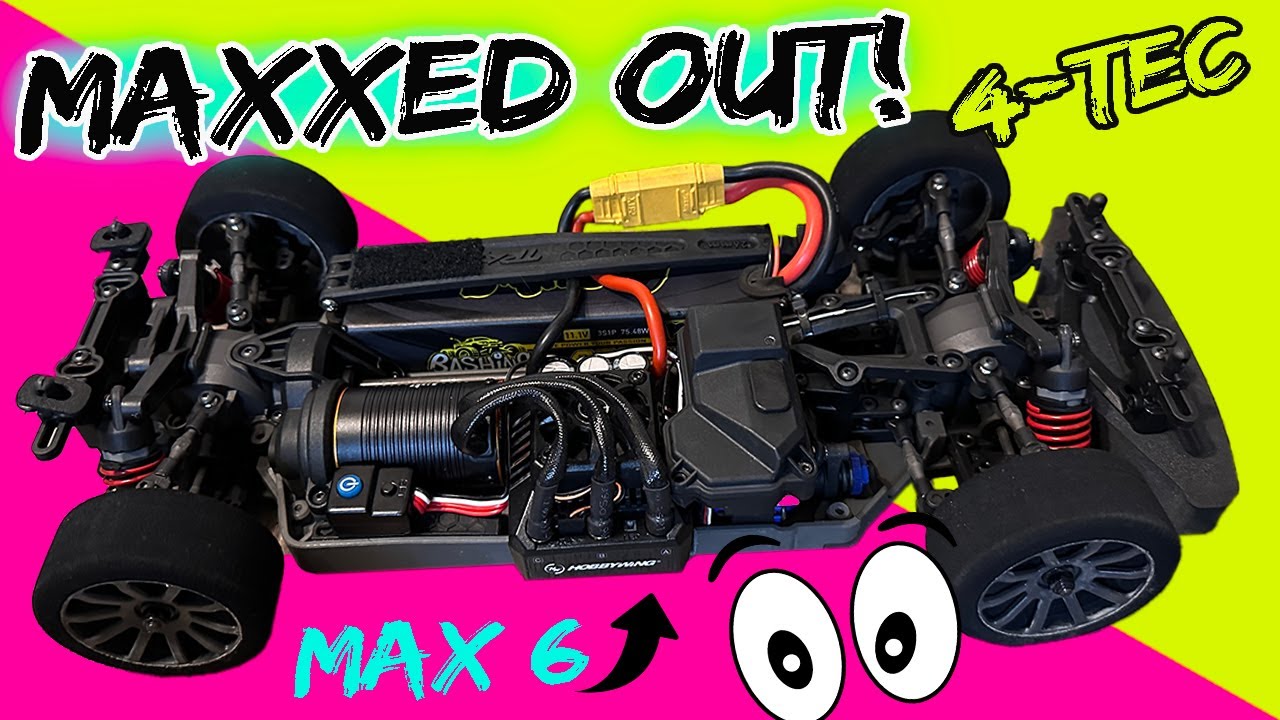 Will A Hobbywing MAX 6 ESC Fit In TRAXXAS 4-TEC? - YouTube