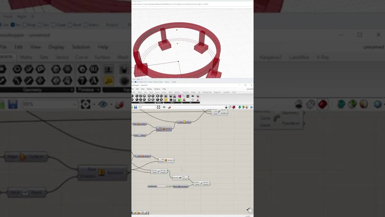 Grasshopper For Rhino Parametric Design Tutorial Lesson Architecture