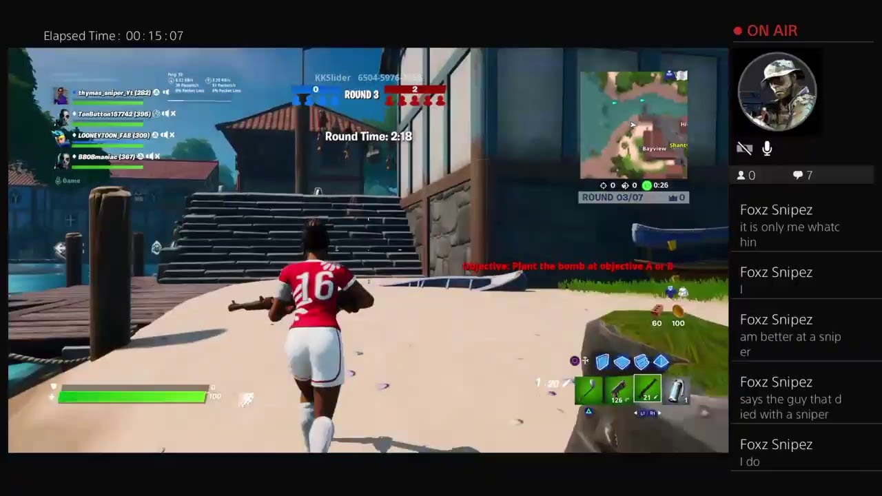 Search and destroyed fortnight game mode - YouTube