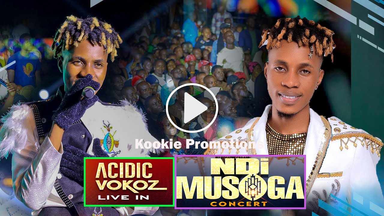 Acidic Vokoz Live in Ndi Musoga Concert 2024 at Cricket Oval Lugogo ...