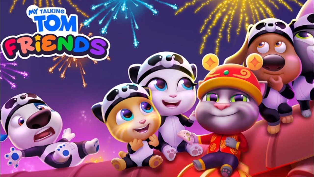 My Talking Tom Friends😻 Lunar New Year 2024 👻 Tom Friends Cartoon ...