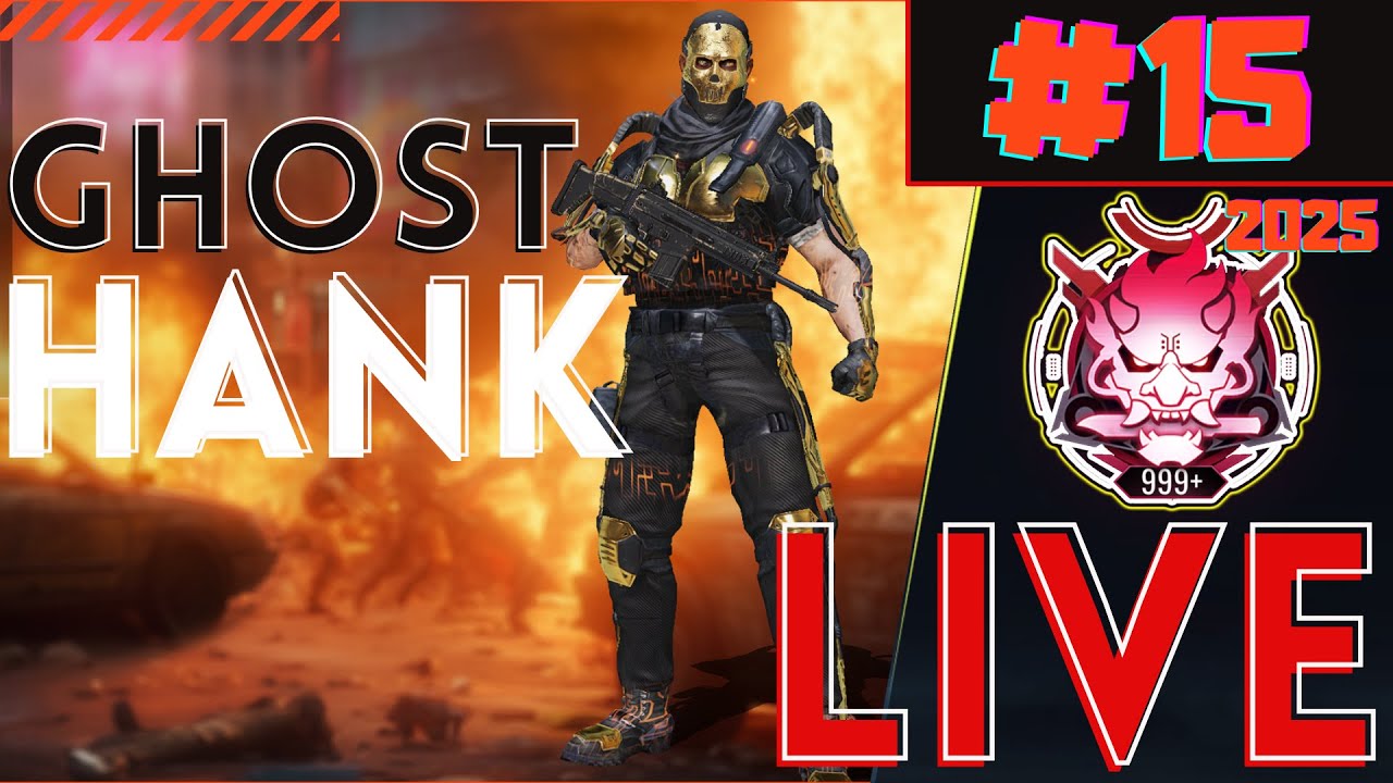 Blood Strike AO VIVO - CHEGOU a NOVA SKIN do HANK - Ghost Hank -1440p ...