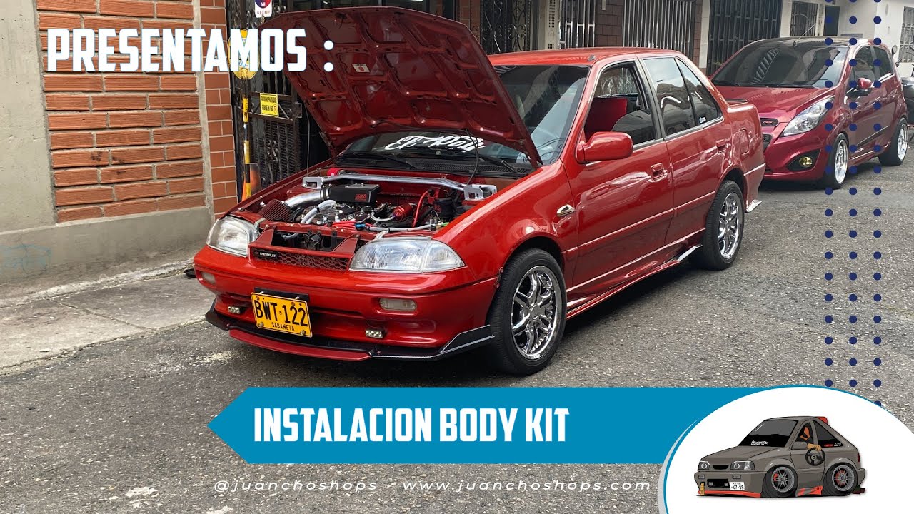 Instalación Body Kit Universal JuanchoShops - YouTube