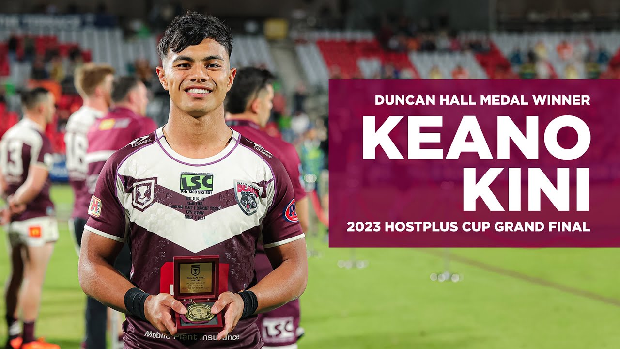 Keano Kini - 2023 Duncan Hall Medal winner - YouTube