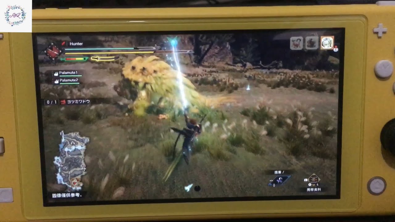 Monster Hunter Rise YOUTUBE gameplay on switch lite - YouTube