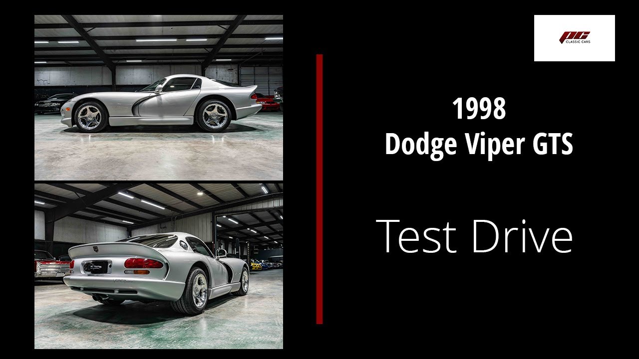 1998 Dodge Viper GTS Test Drive Review | PC Classic Cars - YouTube
