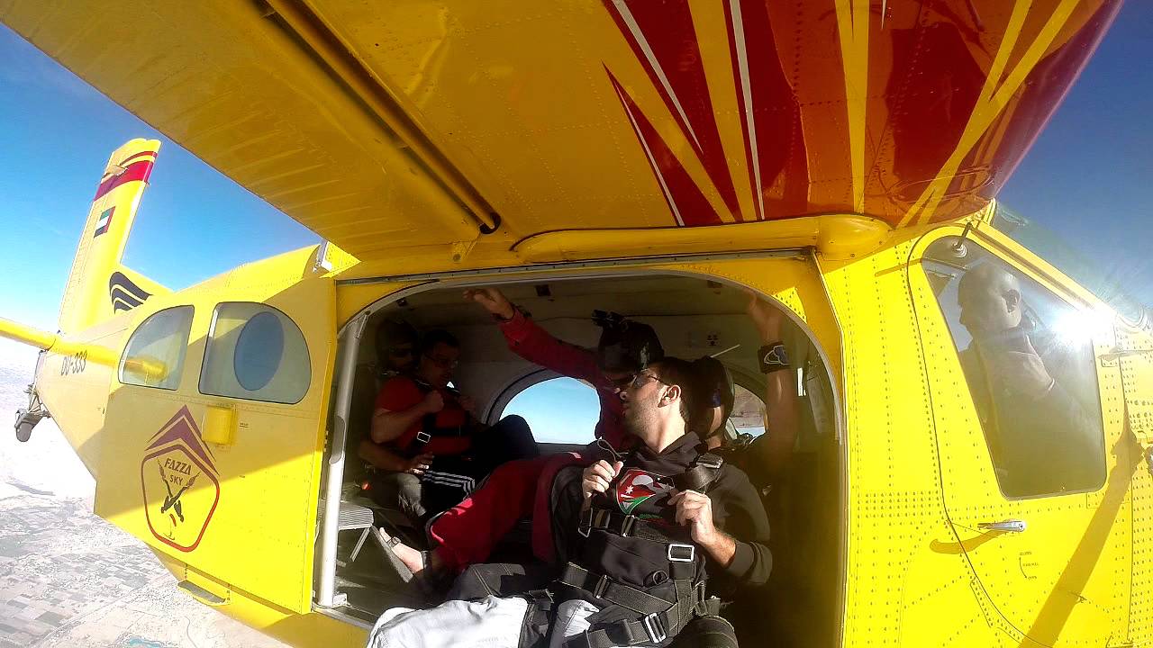 Skydive Jordan - Deadsea - My First SKYDIVING - Fadi Sami Ghawi 07/11 ...