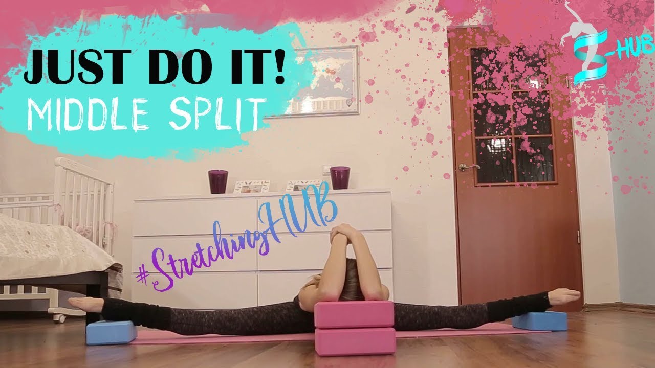 Middle SPLIT routine | Advanced level | StretchingHUB - YouTube