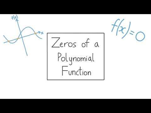 Finding the zeros of polynomials. - YouTube
