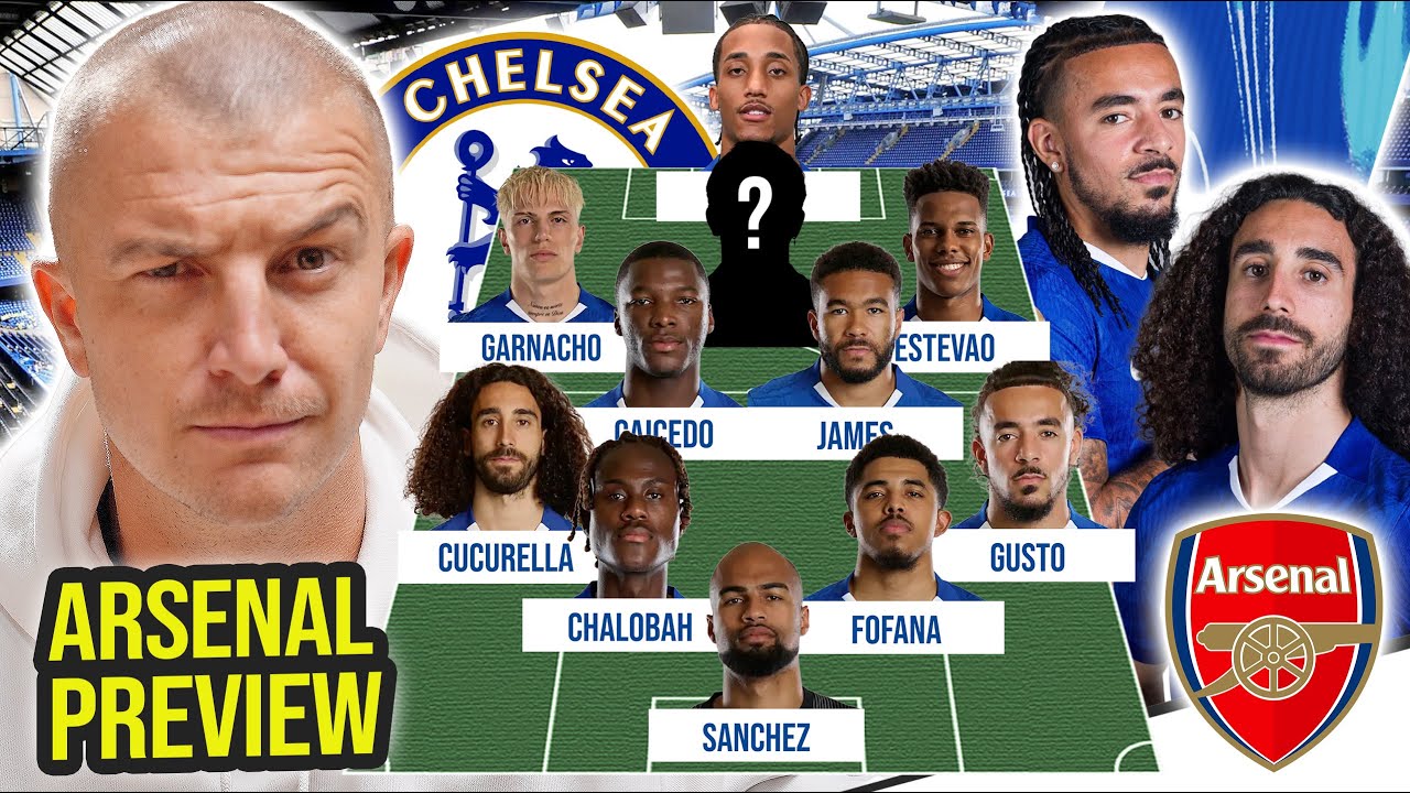 THE CHELSEA XI TO PUT CHELSEA IN THE TITLE RACE | ARSENAL PREVIEW - YouTube
