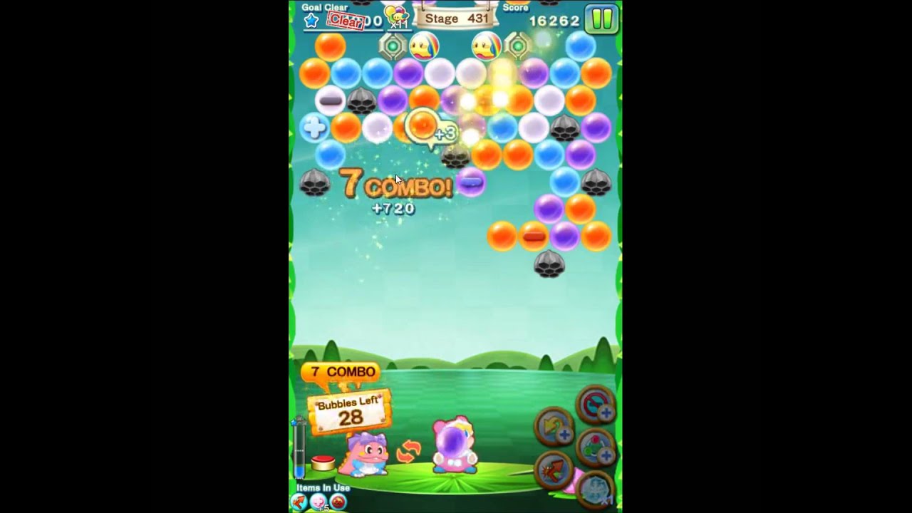 LINE Puzzle Bobble Stage 431 / LINE パズルボブル ステージ 431 - YouTube