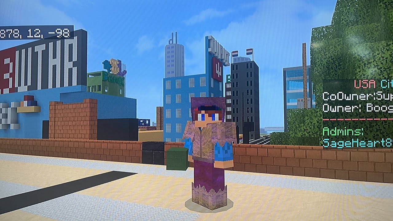 Minecraft stream Thursday of USA City server of the good day August ...