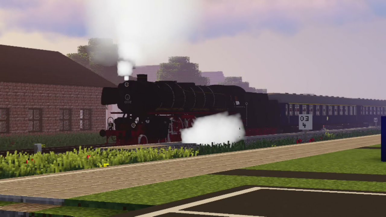 Minecraft | Immersive Railroading Br 01 202 Part 2 - YouTube