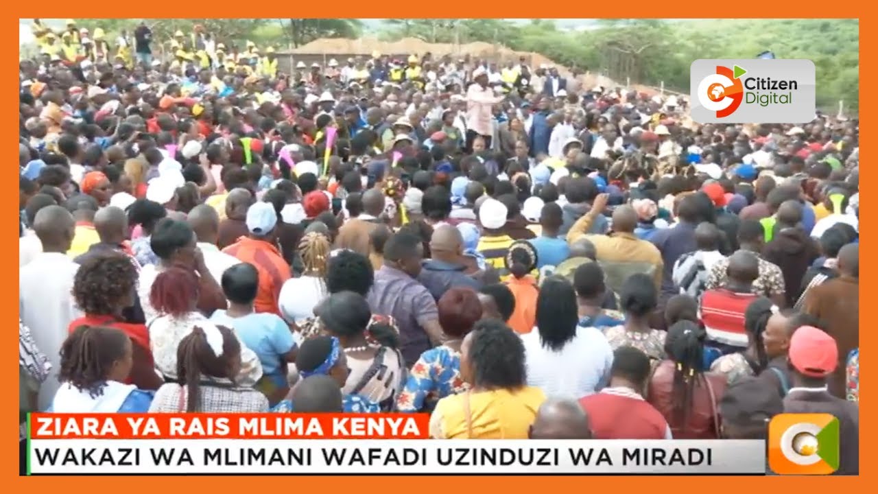 Ziara ya Rais Mlima Kenya - YouTube