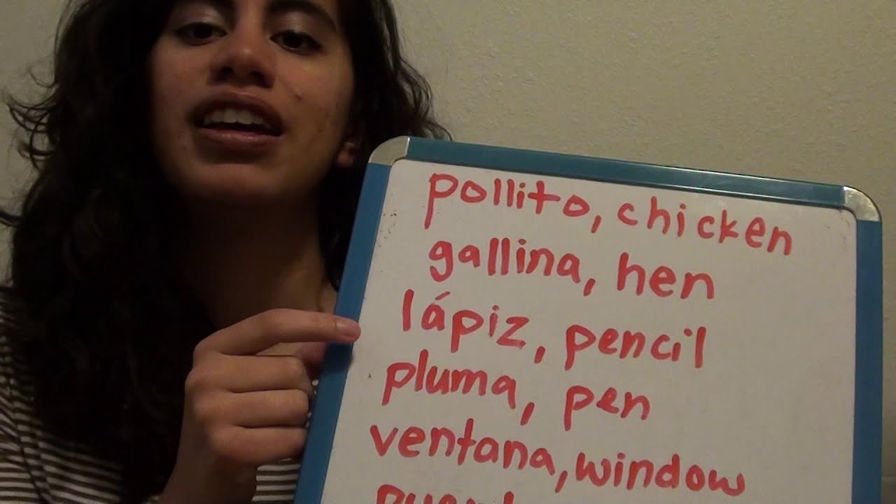 Everyone: Spanish and English: Pollito, Chicken - YouTube
