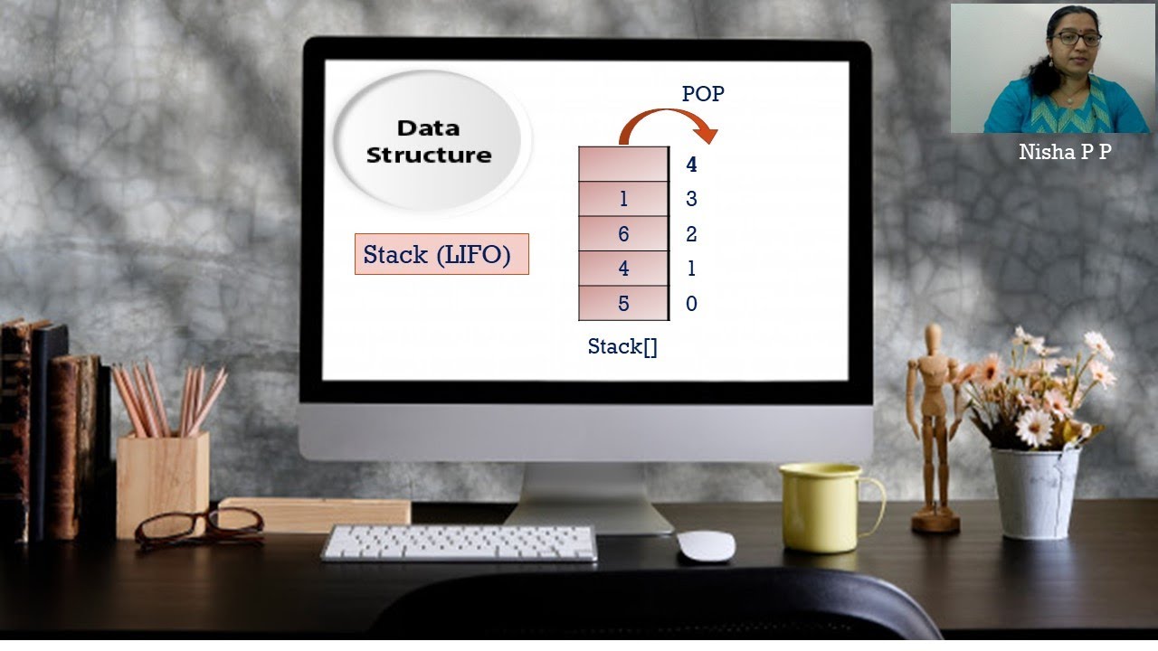 Linear Data Structure Stack Pop Operation Algorithm Pop In C 3473