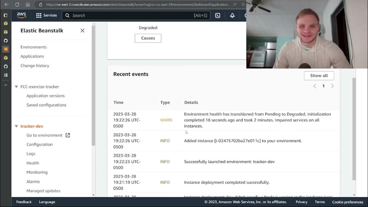 Deploying NodeJs Apps on Elastic Beanstalk | AWS - YouTube
