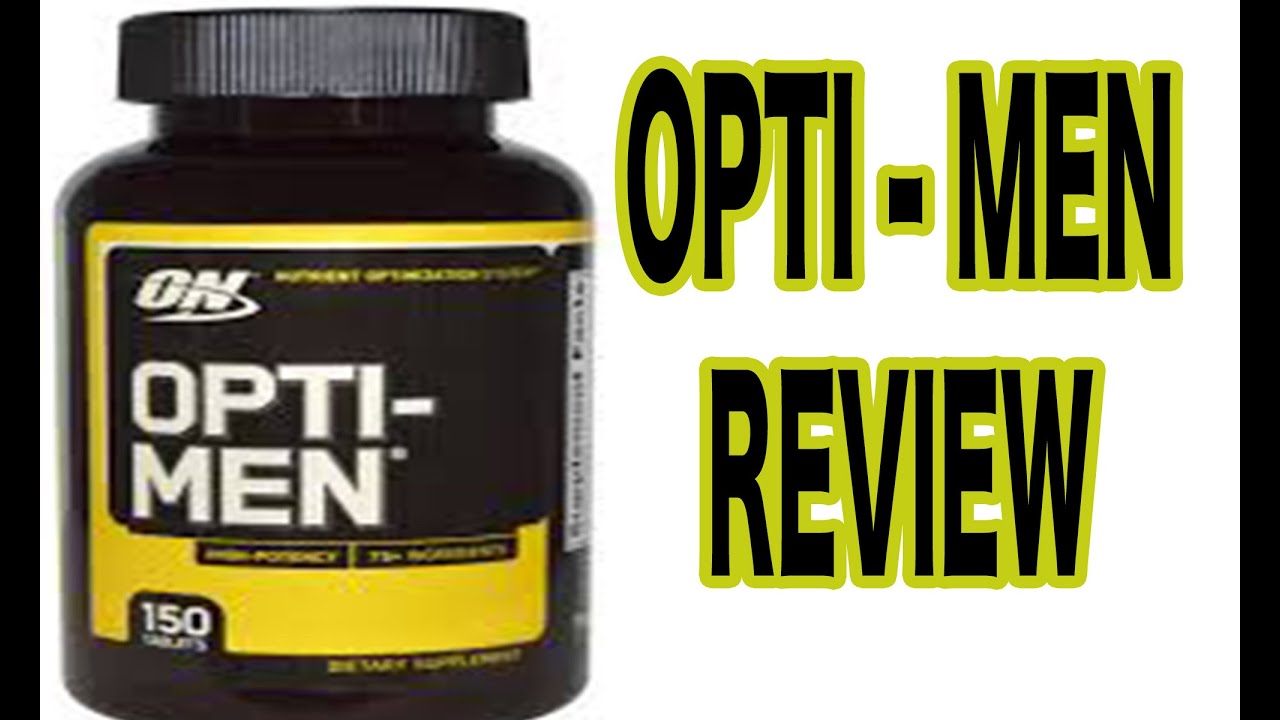 Opti-Men Review - Optimun Nutrition - multi vitamins - YouTube