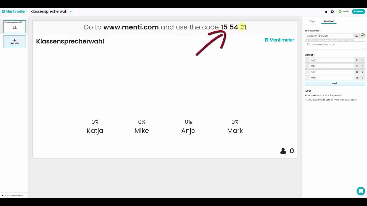 Interaktive Feedback-Tools - Mentimeter II - YouTube