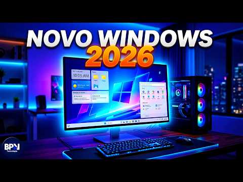 FIM DO MISTÉRIO! Microsoft Revela o NOVO Windows 11 2026!