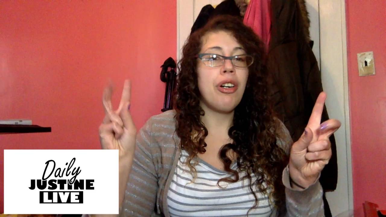 Daily Justine LIVE (Disabled Enough to Use a Cane? 10.12.16) - YouTube