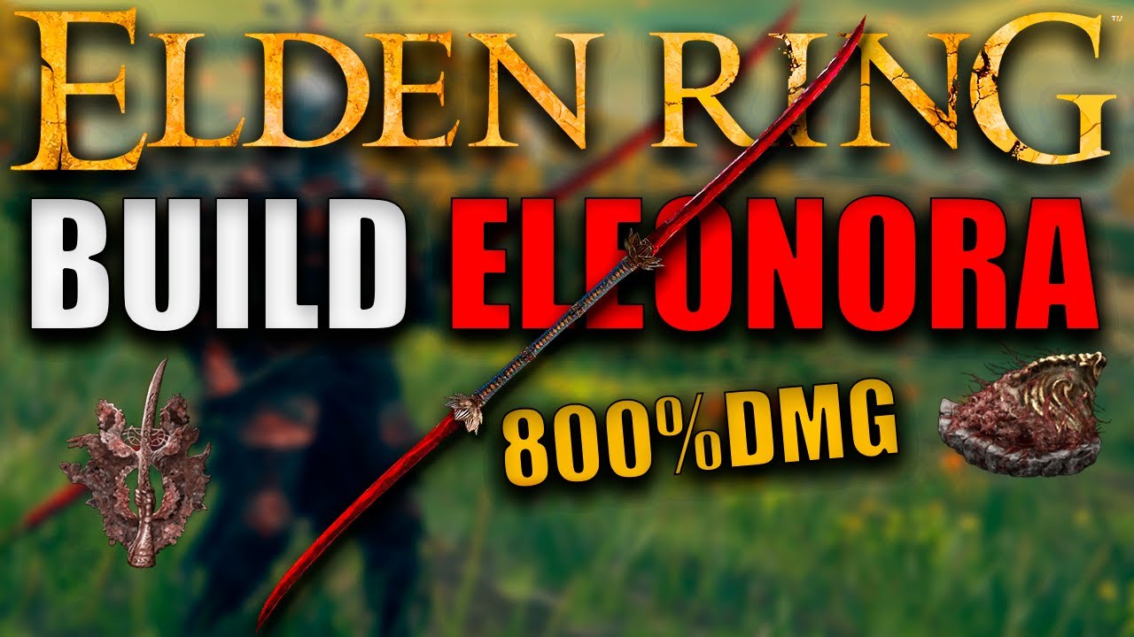 ESSA BUILD DERRETE QUALQUER BOSS!! - LANÇA DE ELEONORA - ELDEN RING ...