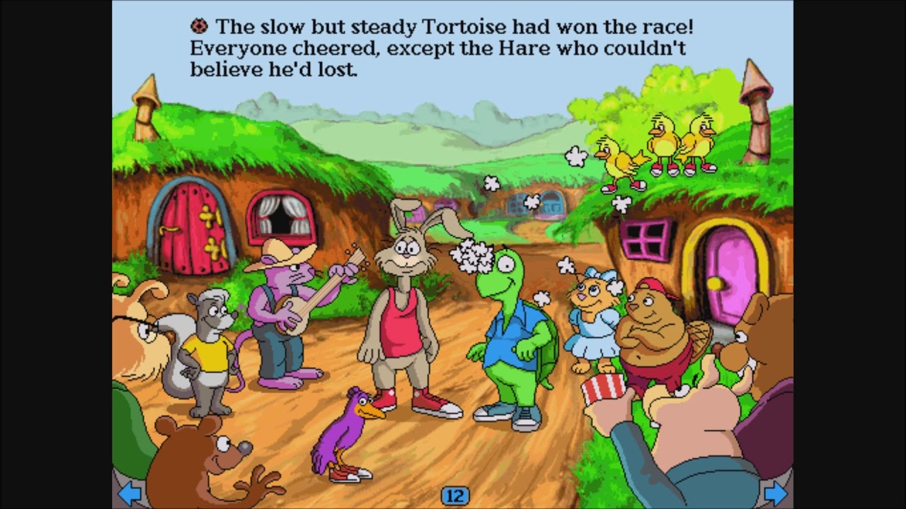 Living Books: The Tortoise and the Hare - Part 12 - Read and Play ...