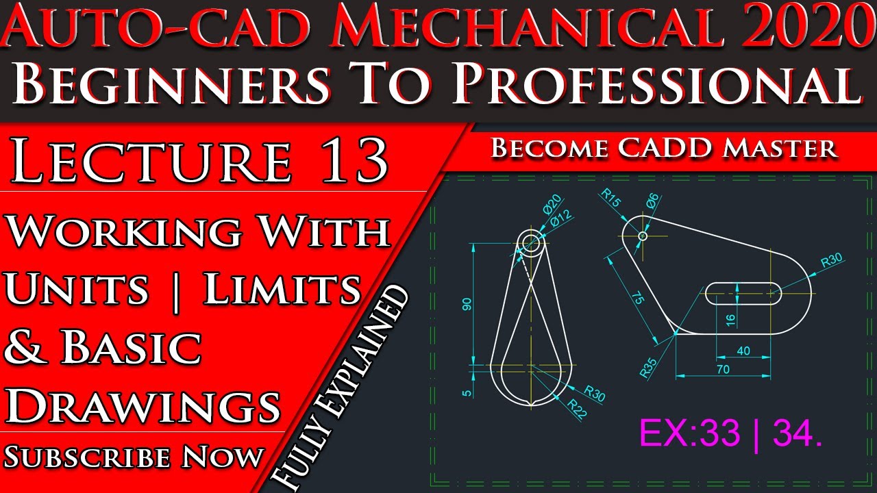 AutoCAD Mechanical Tutorial For Beginner | AutoCAD Tutorial for Mechanical Engineering| Digital ...