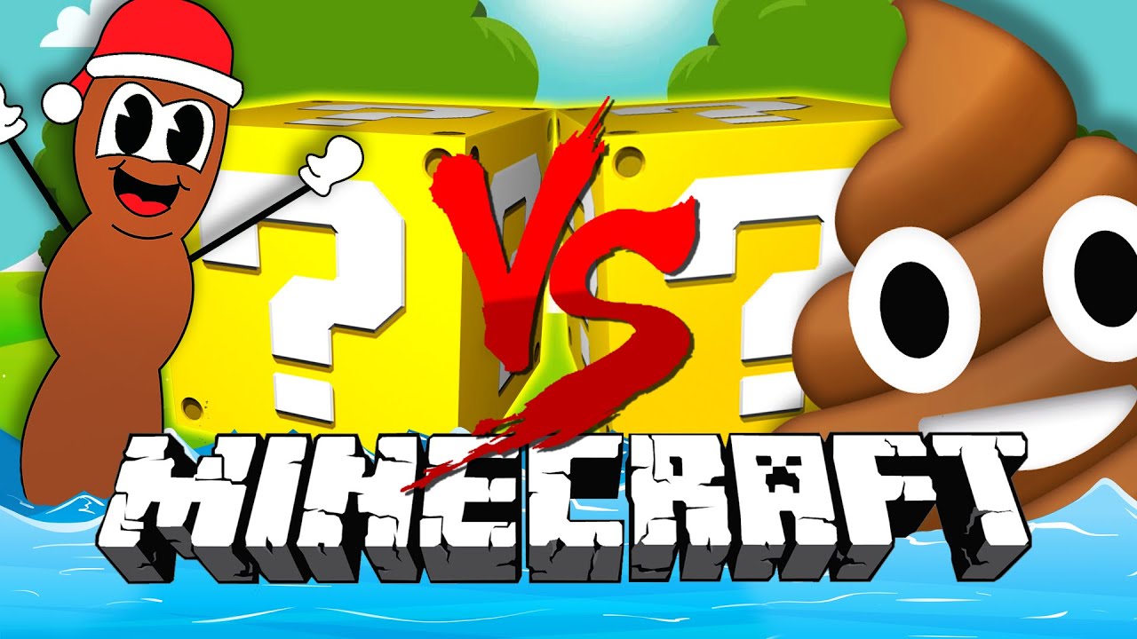 I HAVE TO COLLECT POOP BLOCKS? (Minecraft) - YouTube