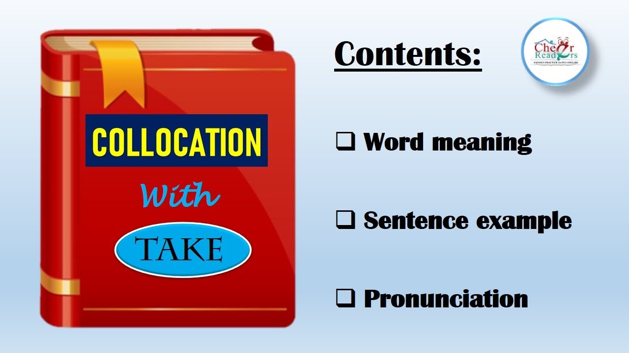 COLLOCATION WITH 'TAKE' I FUN LEARNING VOCABS - YouTube