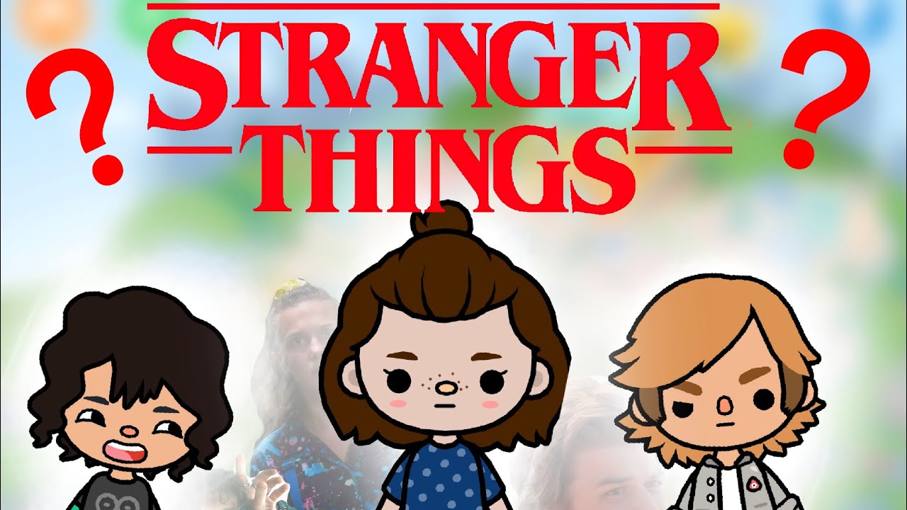 3 MAIN CHARACTERS IN STRANGER THINGS! | Toca Boca - YouTube