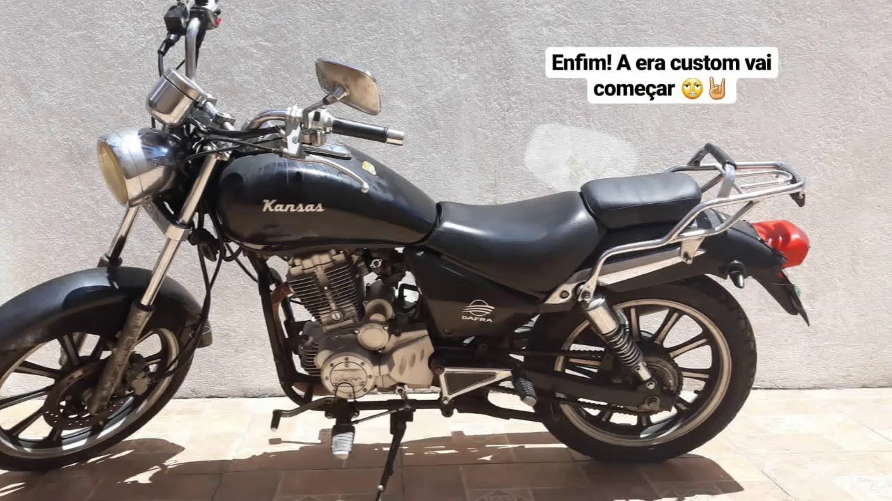 Kansas 150 Bobber - Modificações do Começo ao Fim. - YouTube