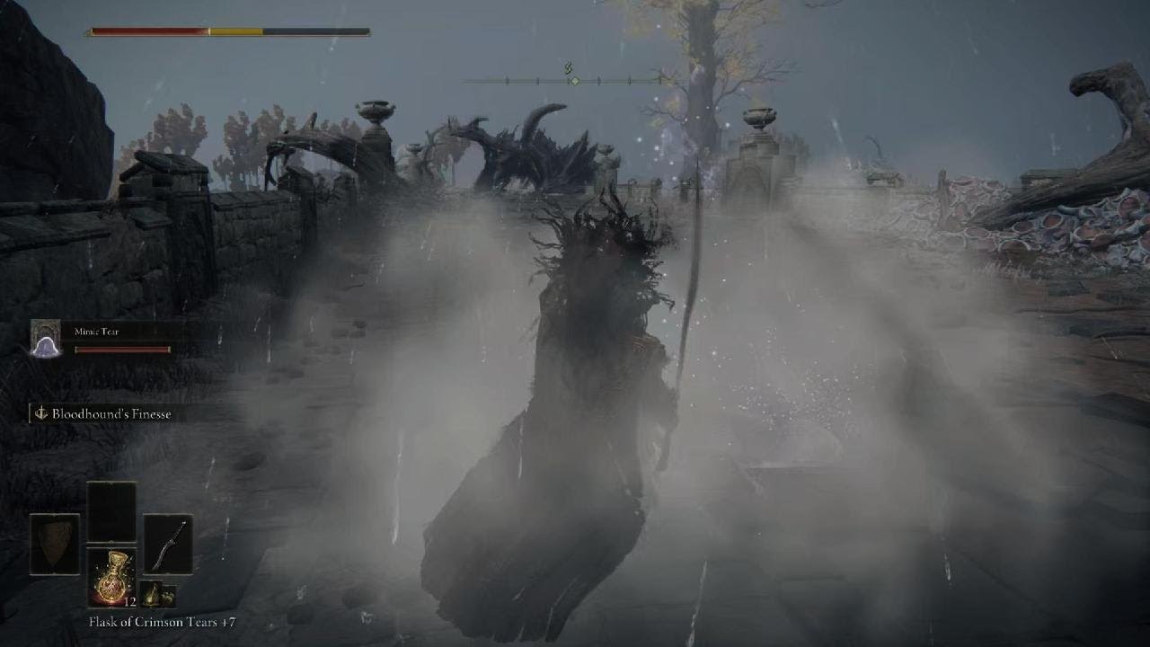 ELDEN RING Flying Dragon Greyll boss fight - YouTube