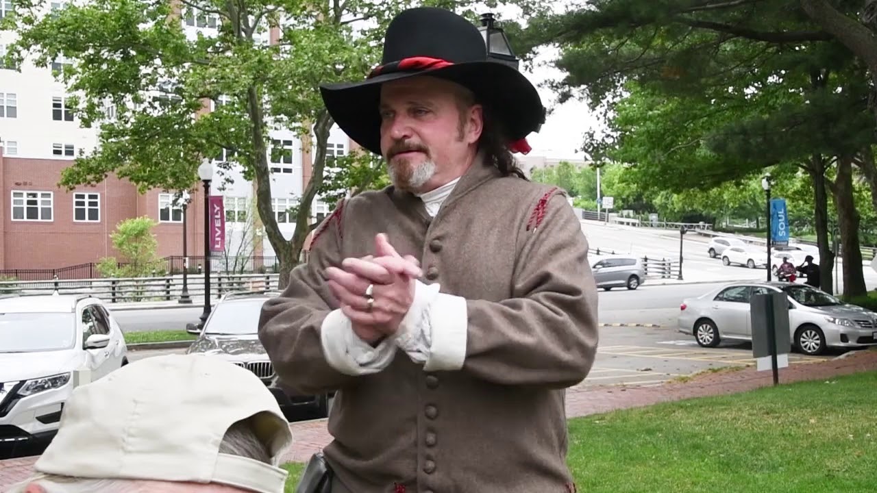 NPS Ranger John McNiff as Roger Williams June 16, 2019 - YouTube