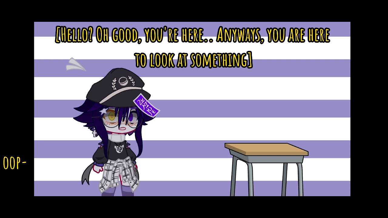 Postgame Kokichi reacts to his first design || Danganronpa V3 || Gacha ...
