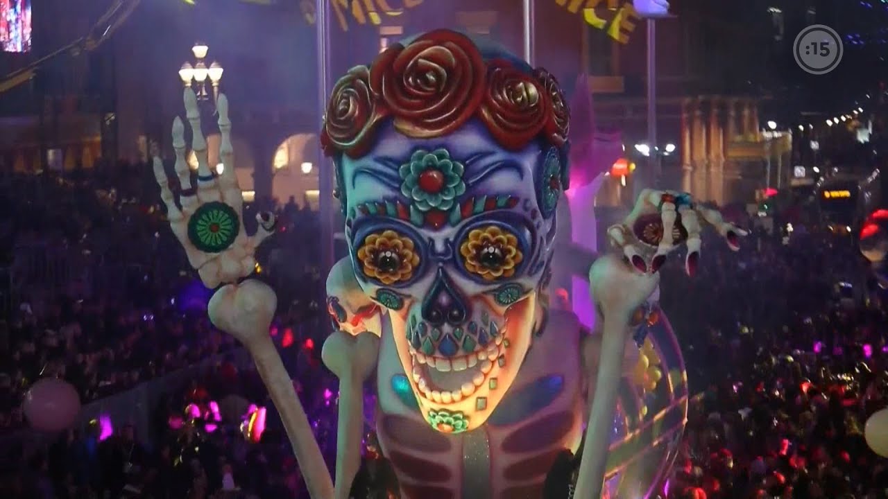 Carnaval de Niza celebra su desfile anual - YouTube