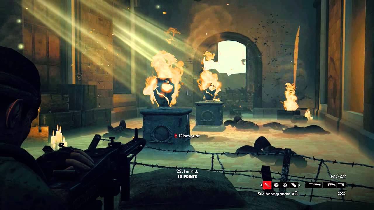 Zombie Army Trilogy - Walkthrough HD - Part 26 - YouTube